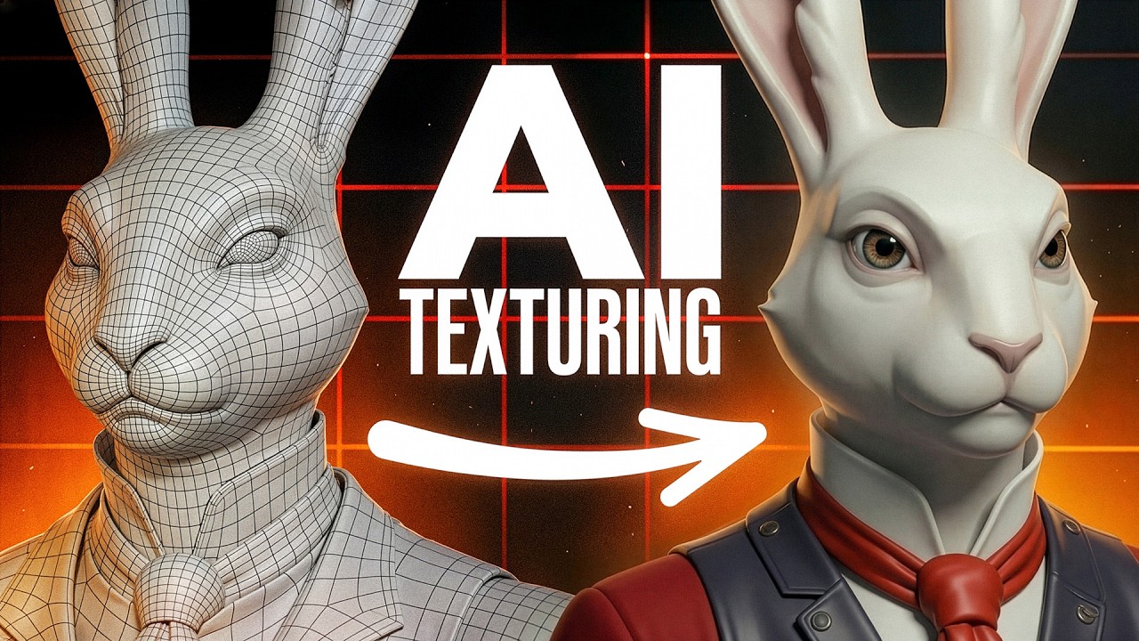 AI Texturing Like a Pro — My Full 3D Workflow - YouTube