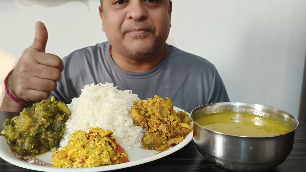 ASMR EATING SHOW 😋| BANGALI EATING SHOW | INDIAN LUNCH EATING | MUKBANG ...