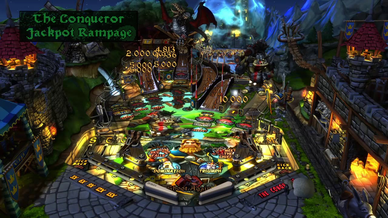 Zen Pinball 2 - Castlestorm - The Conqueror (Wizard Mode) - YouTube