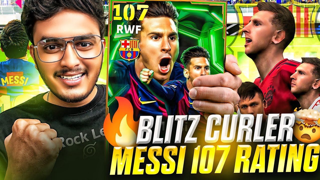 I Played With Messi 108 Blitz Curler🔥Gameplay & Review New MSN Pack ...
