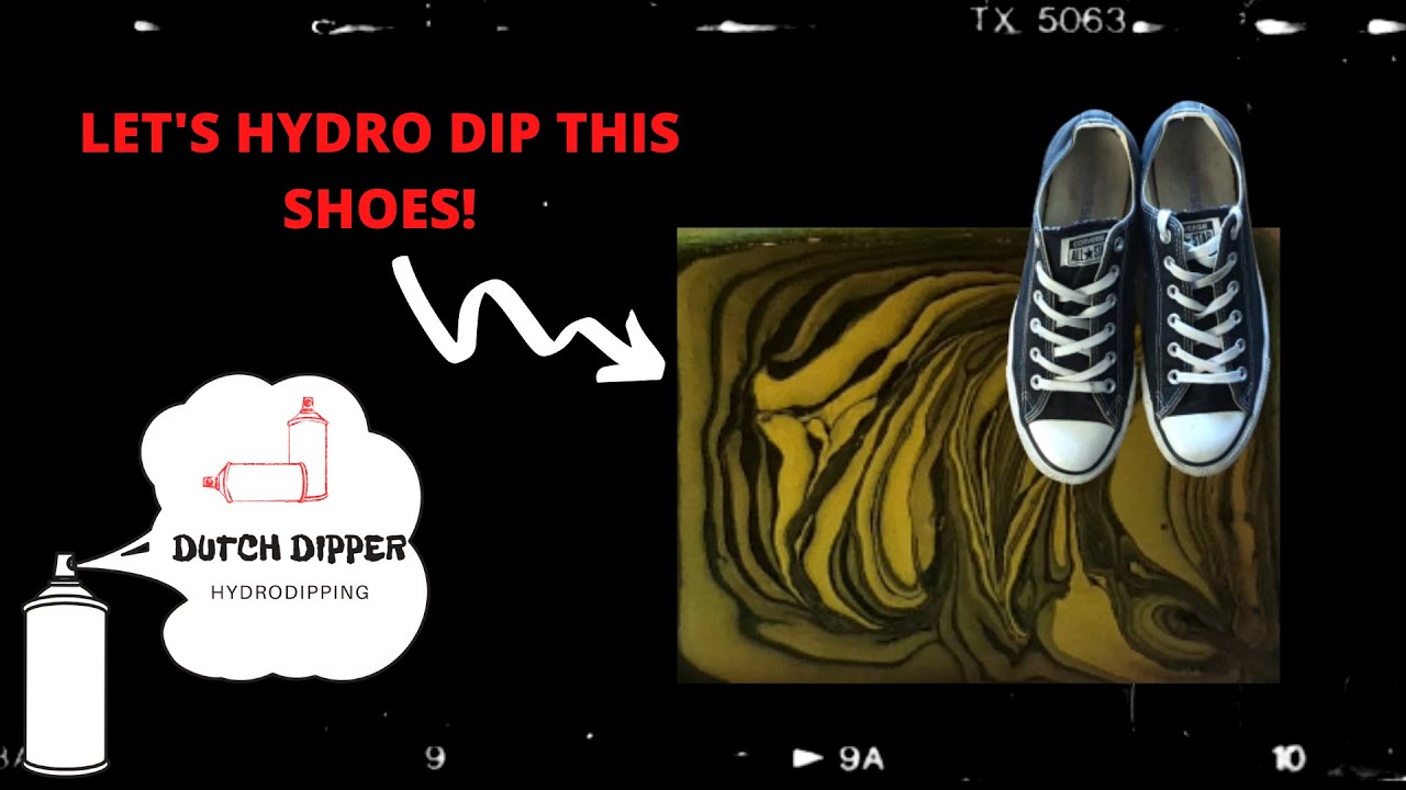 HYDRO DIPPING SHOES! - YouTube