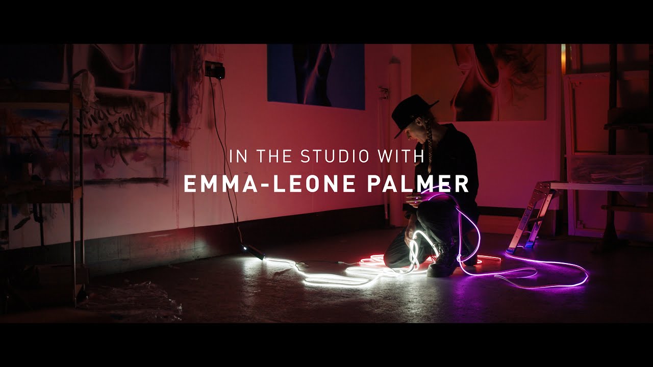 In The Studio with Emma-Leone Palmer - YouTube