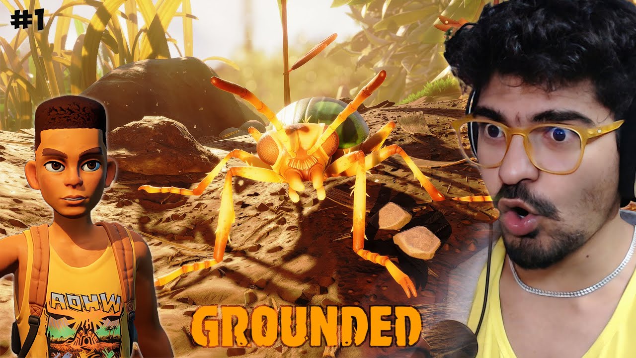 The Best Survival Game Like Minecraft | Grounded Gameplay #1 - YouTube