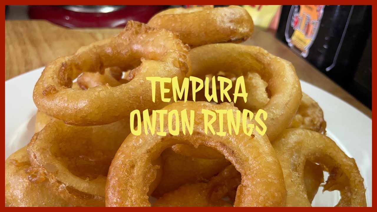 A Quick And Easy Way To Make And Enjoy Crispy Onion Rings /OLD SCHOOL ...