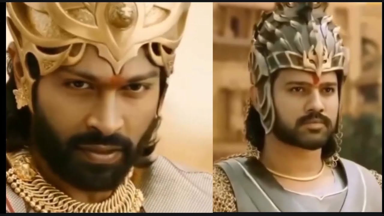 Bahubali Movie | Rohit Sharma as Bahubali - Hardik Pandya as Bhallaldev ...