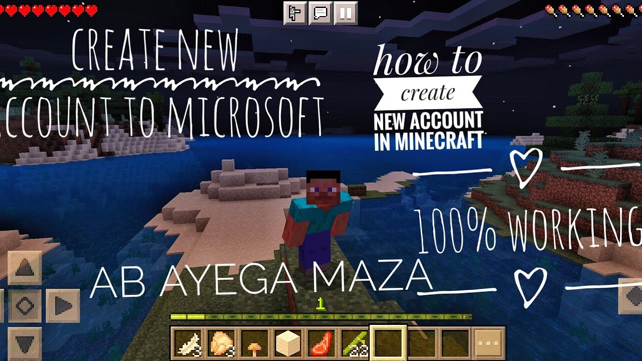 how to make new account or login in existing account of Microsoft ...