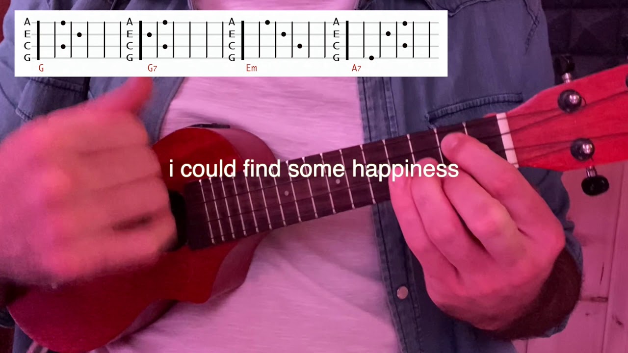 Mean Ol' Moon base Karaoke + Ukulele Tab & Chords - YouTube