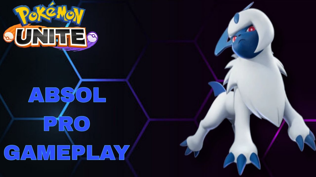 Absol Pro gameplay video Pokémon unite - YouTube