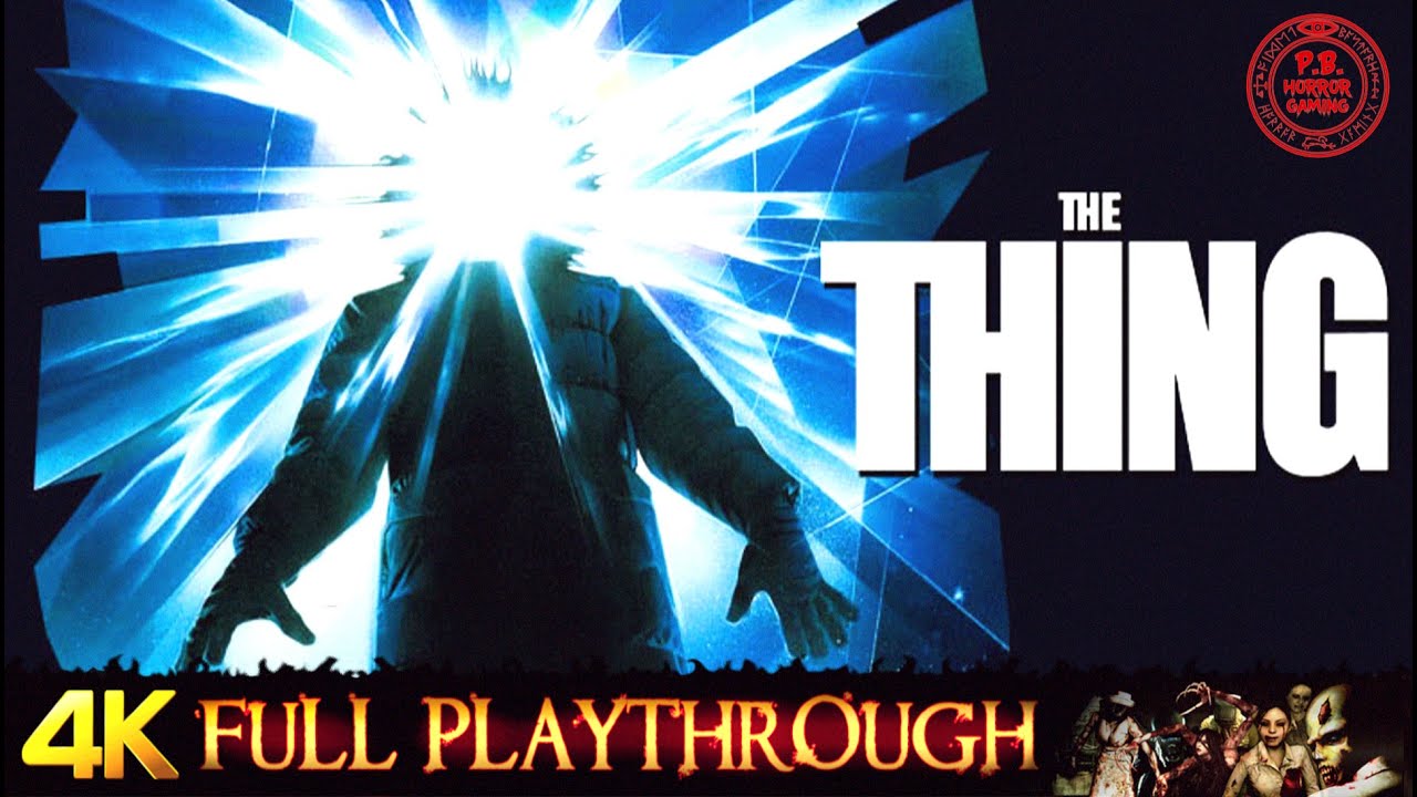 THE THING | FULL GAME | Longplay Gameplay Walkthrough 4K/60FPS ...