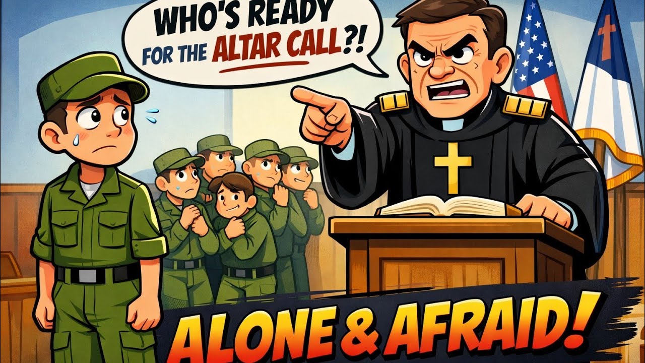 ALTER CALL!!😇🙏CHRISTIAN MANIPULATION.. EVEN IN BASIC TRAINING. MIND ...