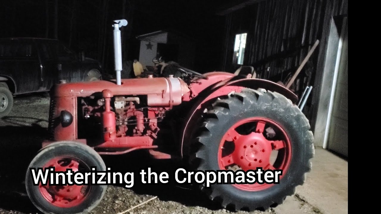Winterizing the Cropmaster - YouTube