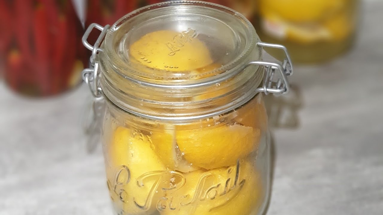 recette de citron confit en 2 min - YouTube