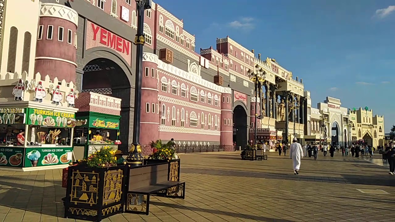 View of Global Village inside - YouTube