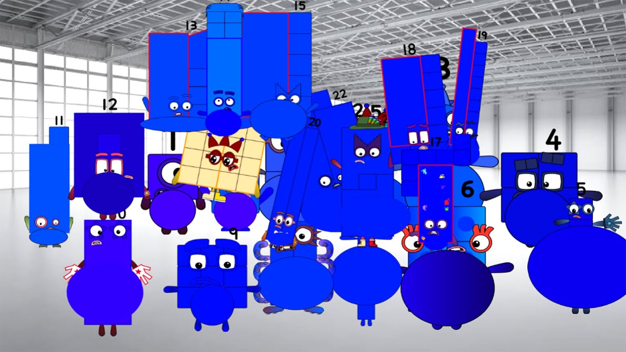 ALL Numberblocks are infected with covid 19 - YouTube