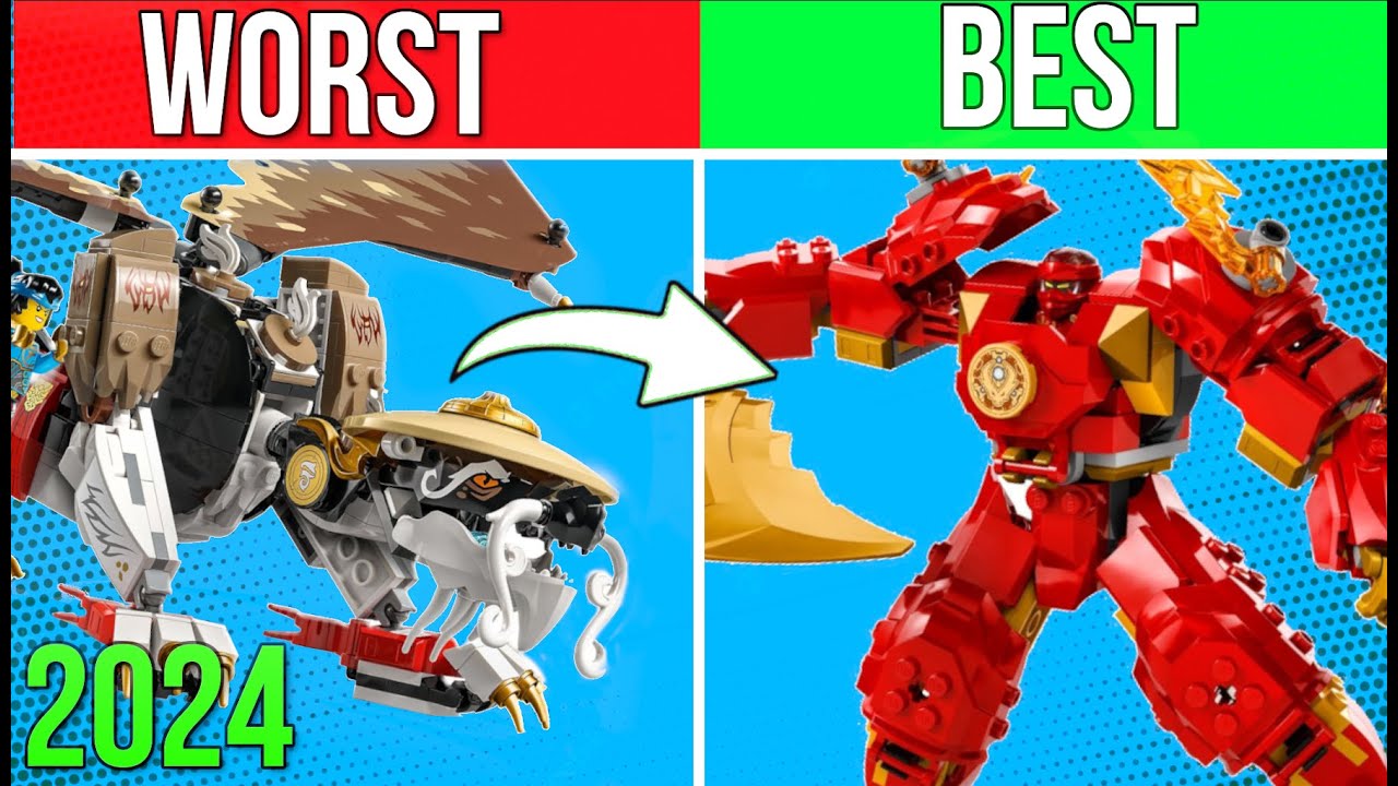 Ranking the LEGO Ninjago 2024 Sets | (Worst to Best!) - YouTube