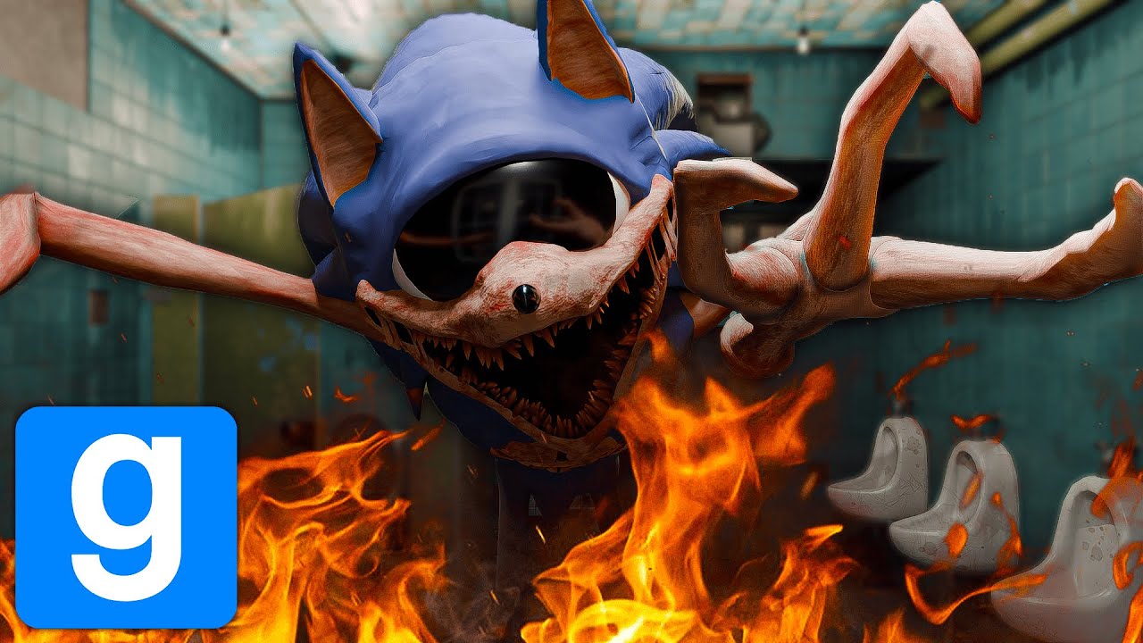 ESCAPING FROM THE DEADLY EYX AND SHIN SONIC... | EYX SONIC Hide & Seek ...