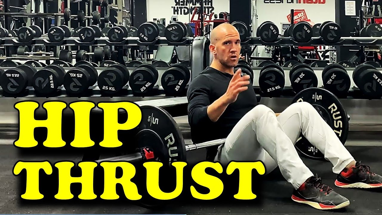 Hip Thrust con BARRA - GLÚTEOS TIPS PASO A PASO - YouTube