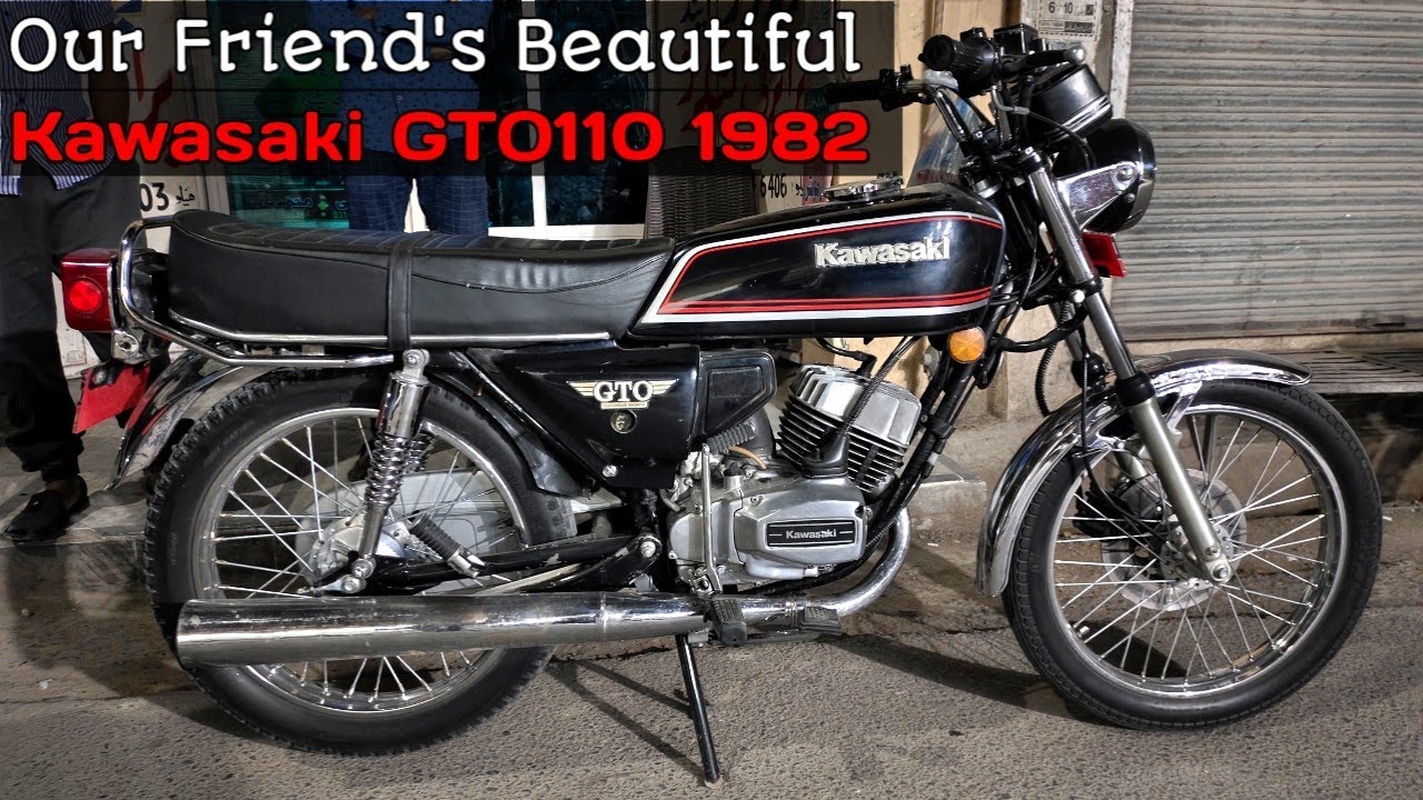 Kawasaki GTO Luxurious Sports 110 | Sound And Walk-around | AMMAR THE ...