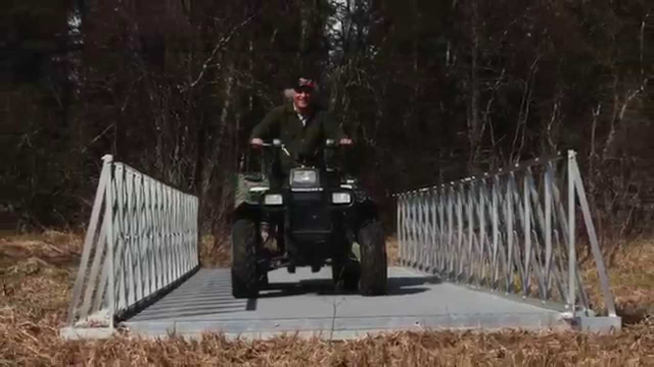 ATV Bridge Desgin for Remote Installations - YouTube