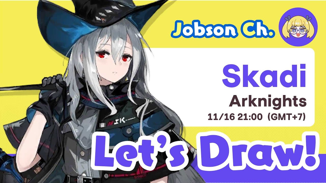 [LETS DRAW!] Skadi for New Artbook - YouTube
