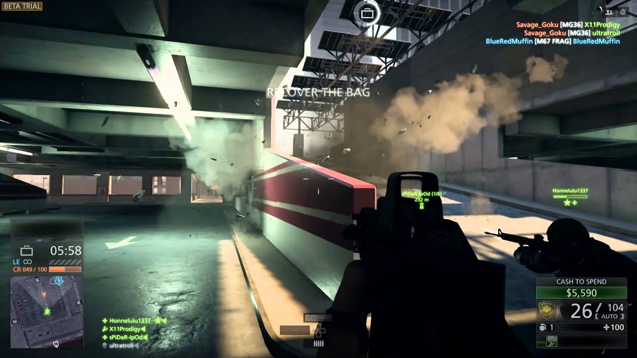Checkpoint 1: Battlefield Hardline Beta Impressions - YouTube