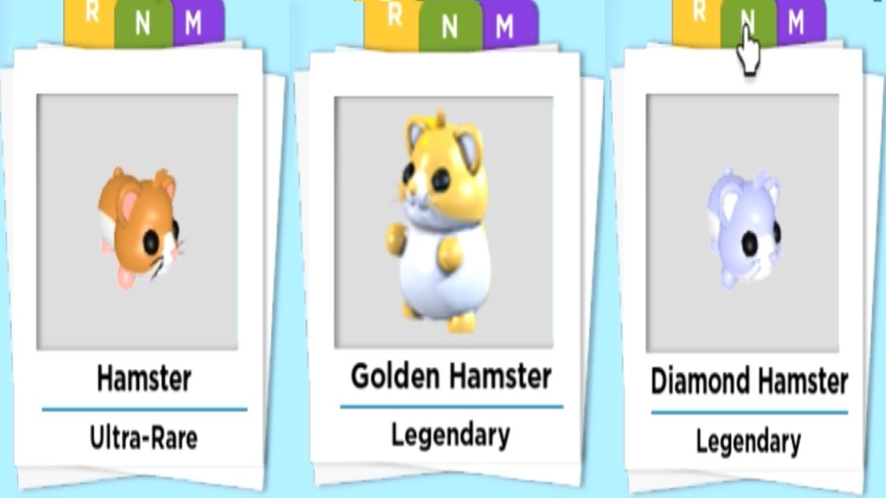 All Hamsters Neon & Mega Neon in Adopt me - YouTube