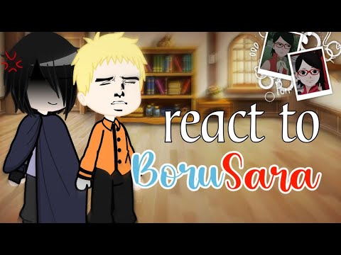 naruhina + sasusaku react to borusara | @exotic_lou | english • gacha club