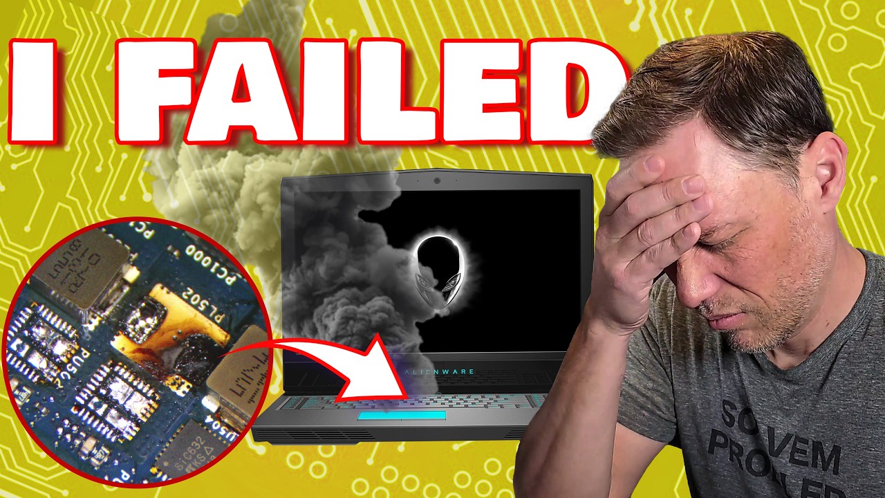 Why This Gaming Laptop Is BEYOND Repair – And CANNOT Be Fixed! - YouTube
