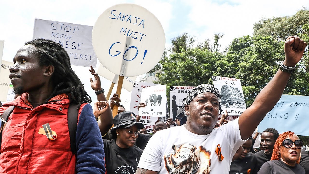 How Sakaja Sent Goons To Disrupt Demos Against Illegal Developments In ...