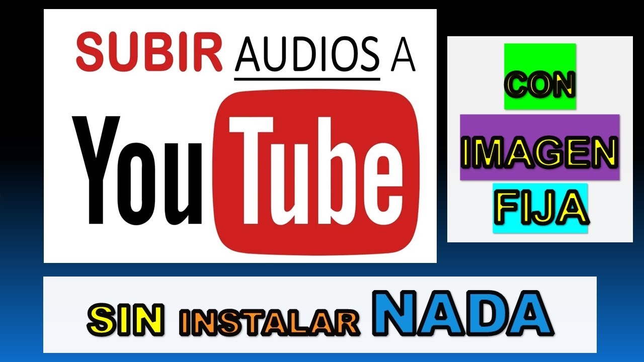 Crear Vídeo Con Imagen Fija con VIRTUALDUB 💾 - YouTube