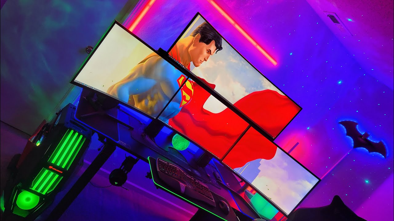 Superman - Ultimate RGB Gaming Setup - RTX 3090 FTW3 Ultra - Wallpaper ...