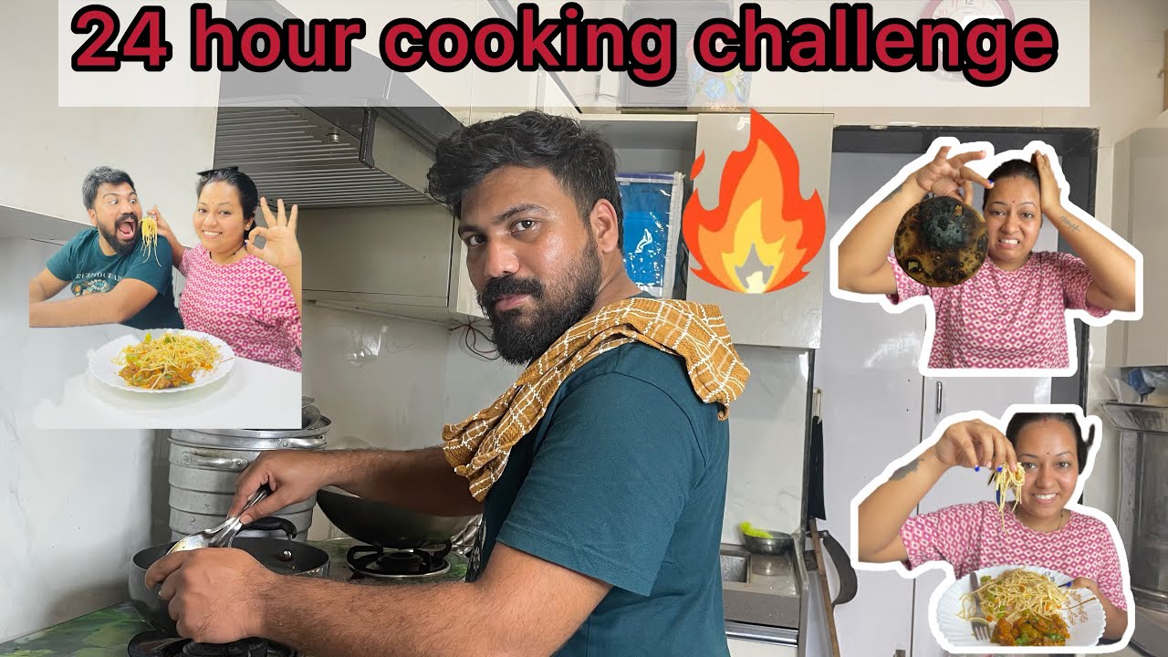 Sagar Cooking for 24 HOURS CHALLENGE | Supriya ke liye pura din khana ...
