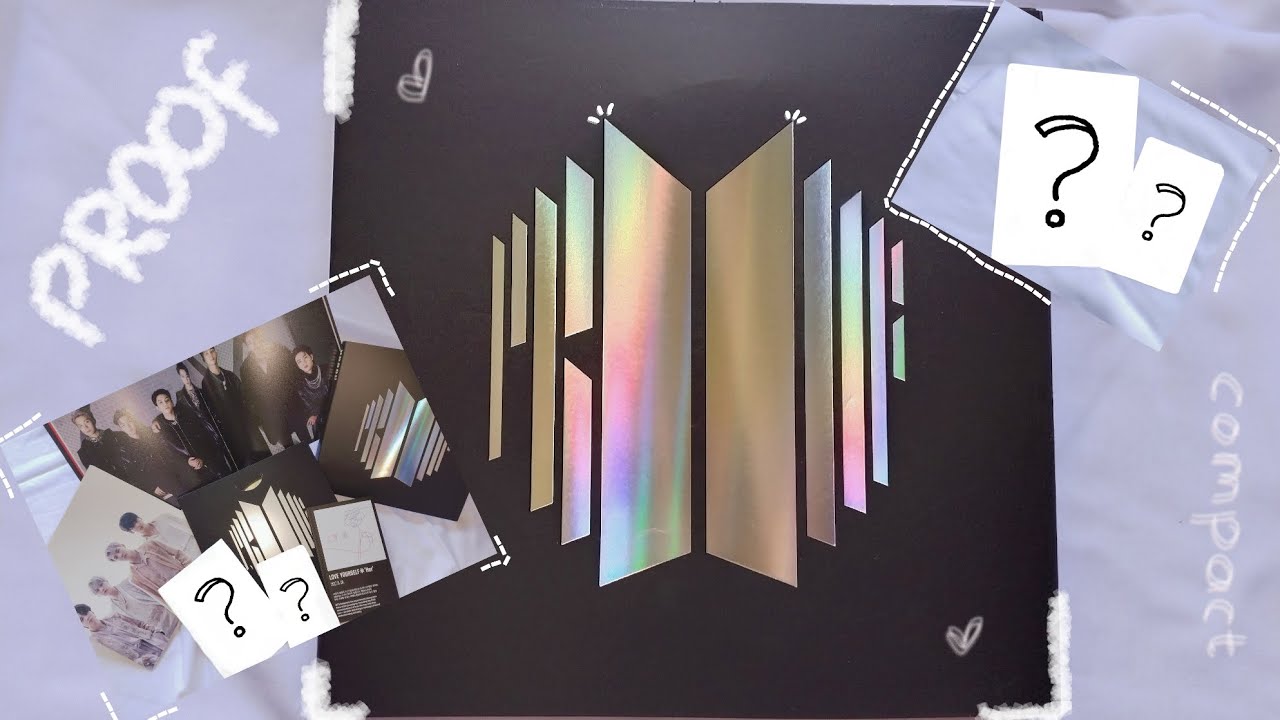 unboxing bts proof [compact edition] | my first bts album ☆ﾟ.*･｡ﾟ - YouTube