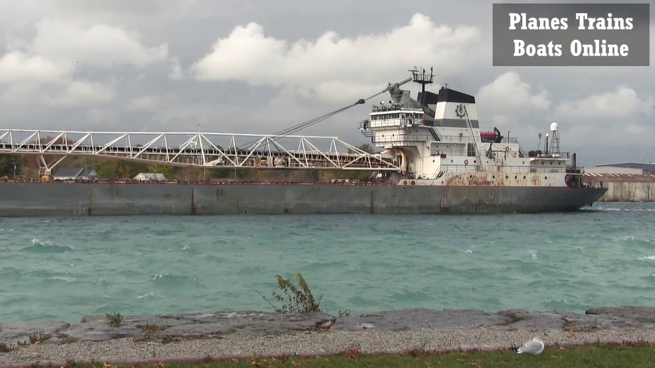 1973 Calumet - 630ft / 192m - Bulk Carrier Cargo Ship In Great Lakes ...
