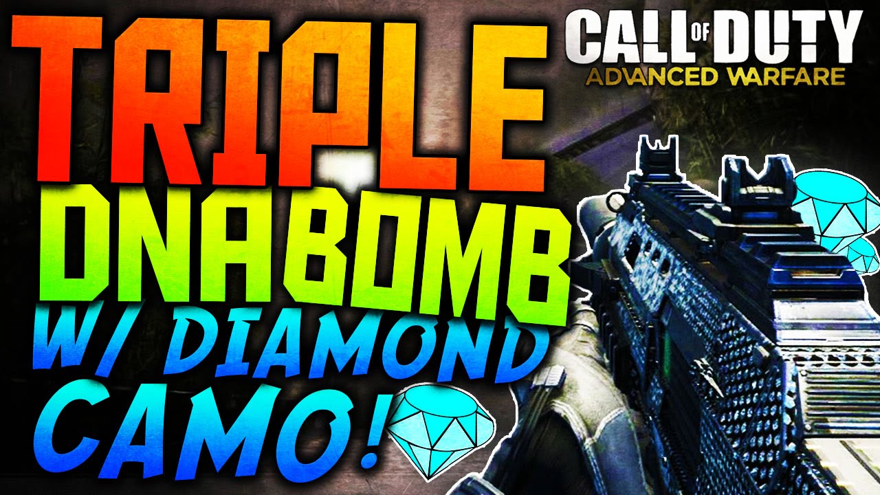 AW: SOLO "TRIPLE DNA BOMB w/ DIAMOND CAMO!" (COD: Advanced Warfare- 3 ...