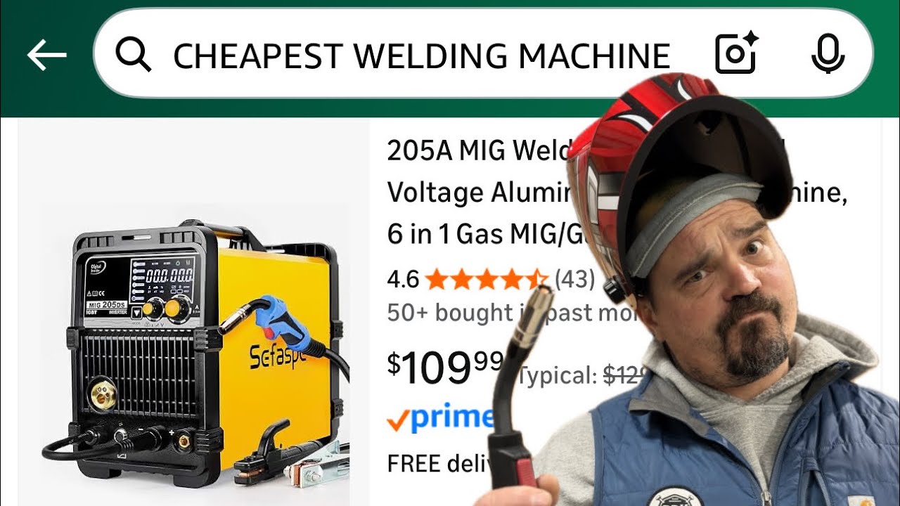 CHEAP WELDING MACHINES - Worth it for a Rookie Welder? - YouTube