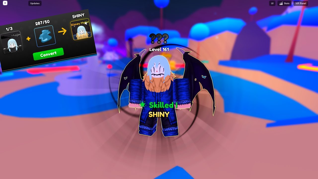 Shiny Rimuru Secret (6th shiny secret) in Anime Warriors 2 - YouTube