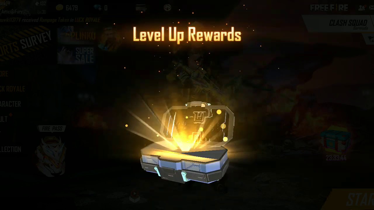 Level up rewards level 38 - YouTube