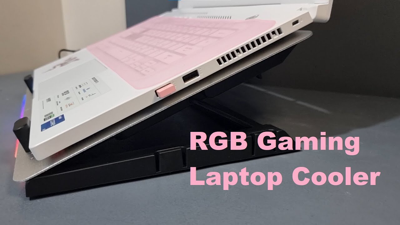 Unboxing Red Dragon's Ivy Laptop Cooler | RGB Gaming Laptop Cooler ...