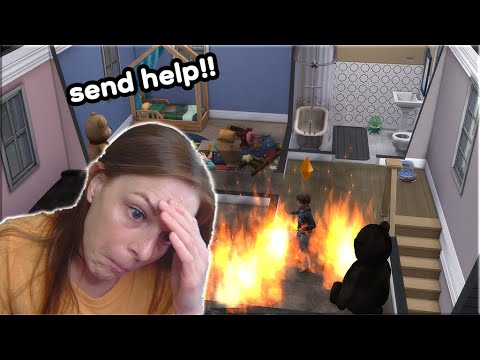 my sims are CURSED!! 🔥😭 | Sims 4 Nightmare Legacy - YouTube
