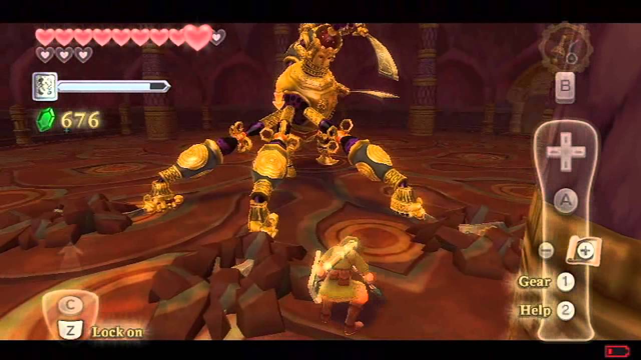 The Legend Of Zelda Skyward Sword Episode 53 Green Flame - YouTube