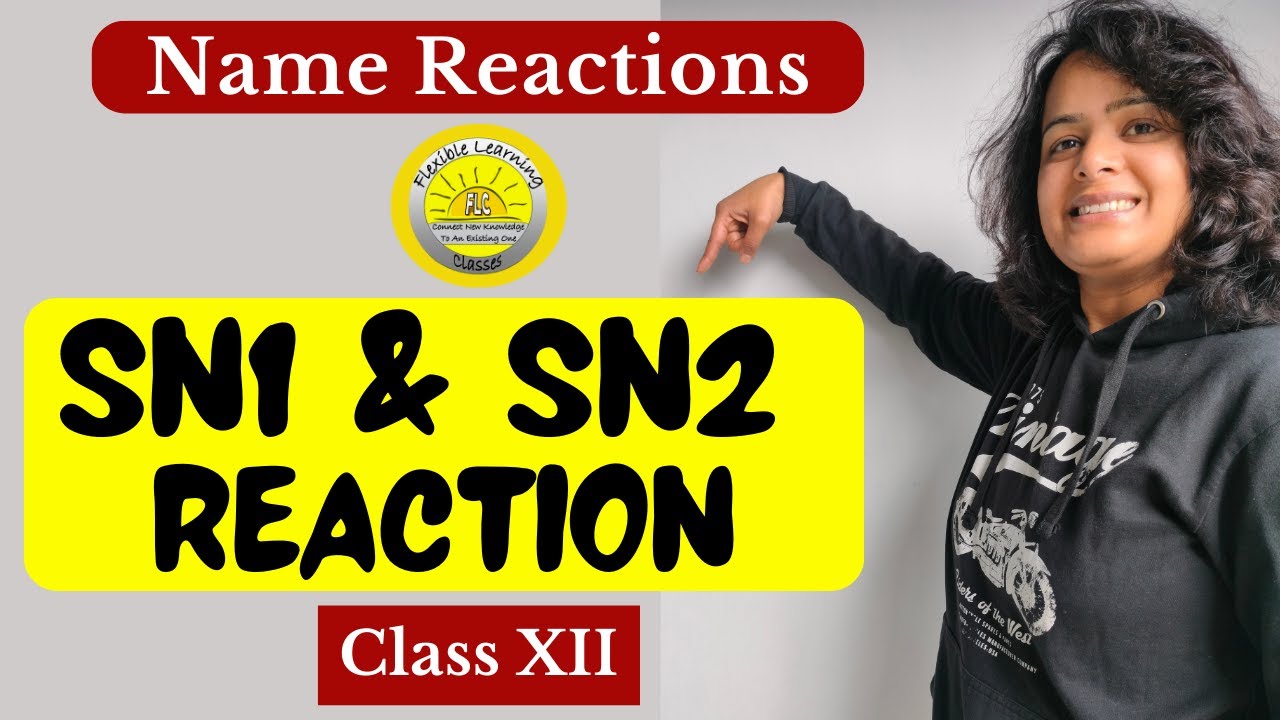 Sn1 Reaction | Unimolecular Substitution Reaction| Name reaction series ...