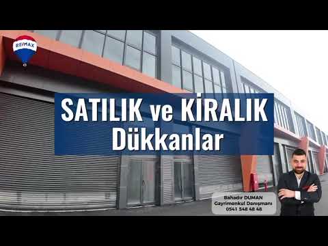 DEMİREKOSAN SANAYİ MERKEZİNDE 330.99 M2 SATILIK ve KİRALIK Dükkanlar 
