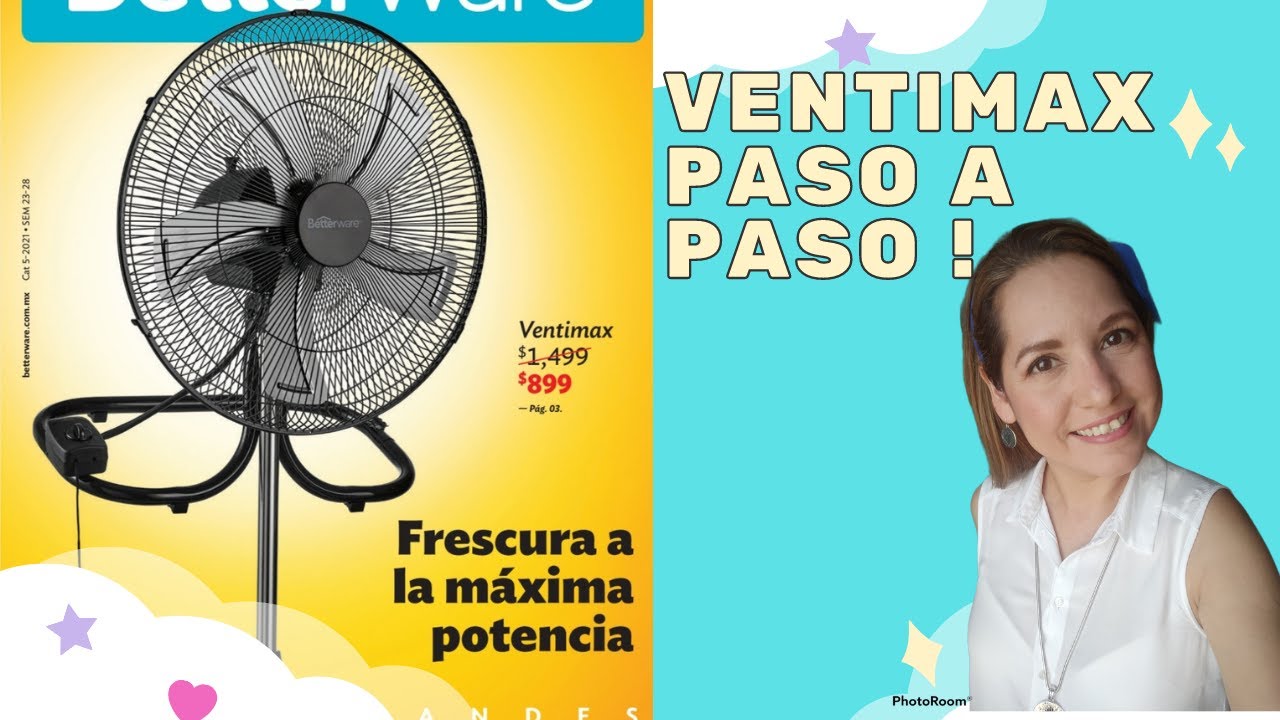 Como armar tu VENTIMAX Betterware!! Paso a paso !!! - YouTube