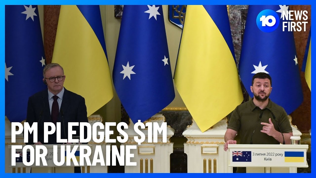 PM Visits Ukraine | 10 News First - YouTube