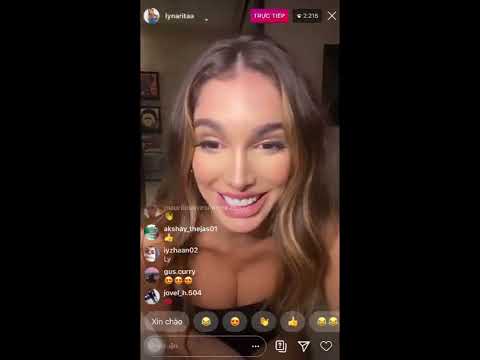 LIVE Instagram - Lyna Perez (@lynaritaa) dance to the music is so lovely 2020 10 23