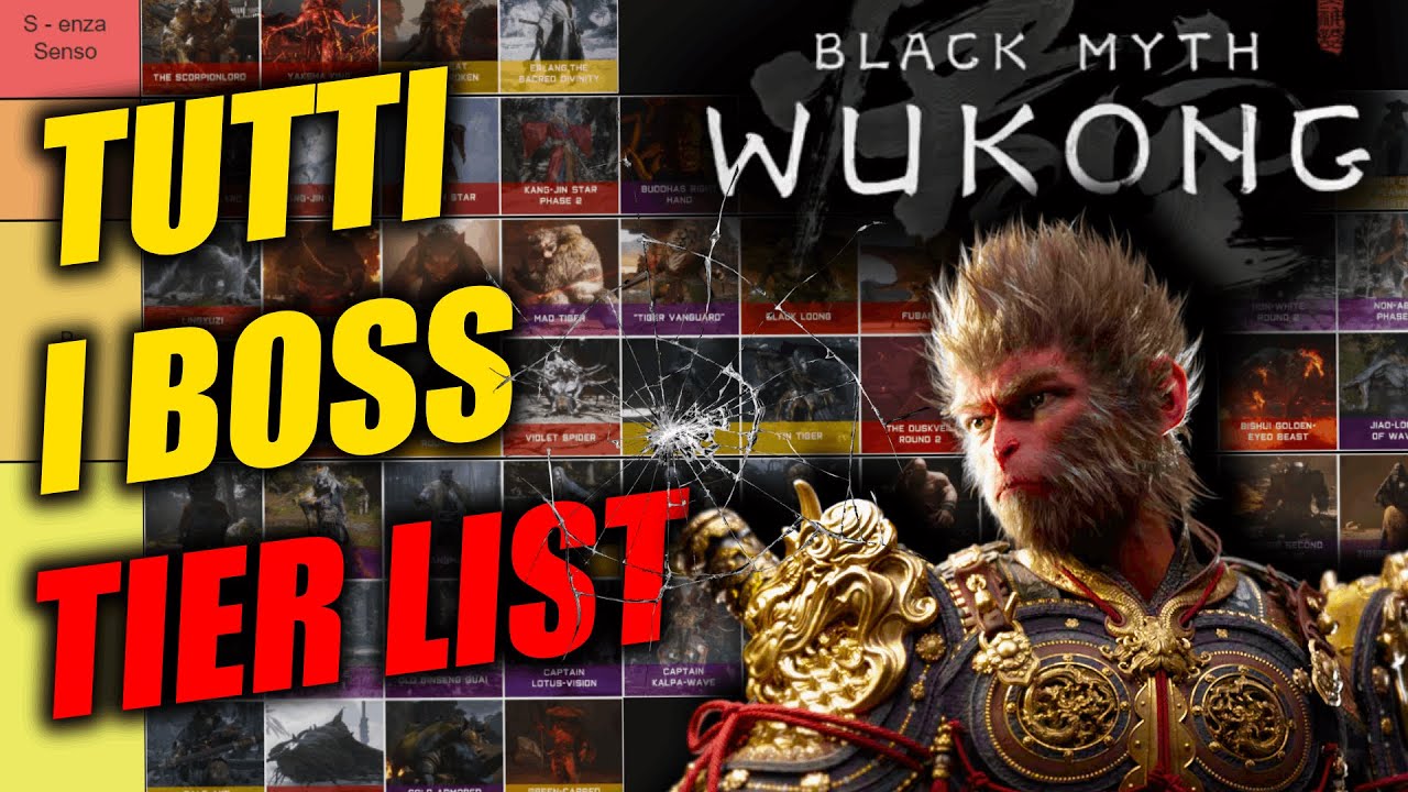 WUKONG | Tutti i BOSS TIERLIST w/Rob - YouTube