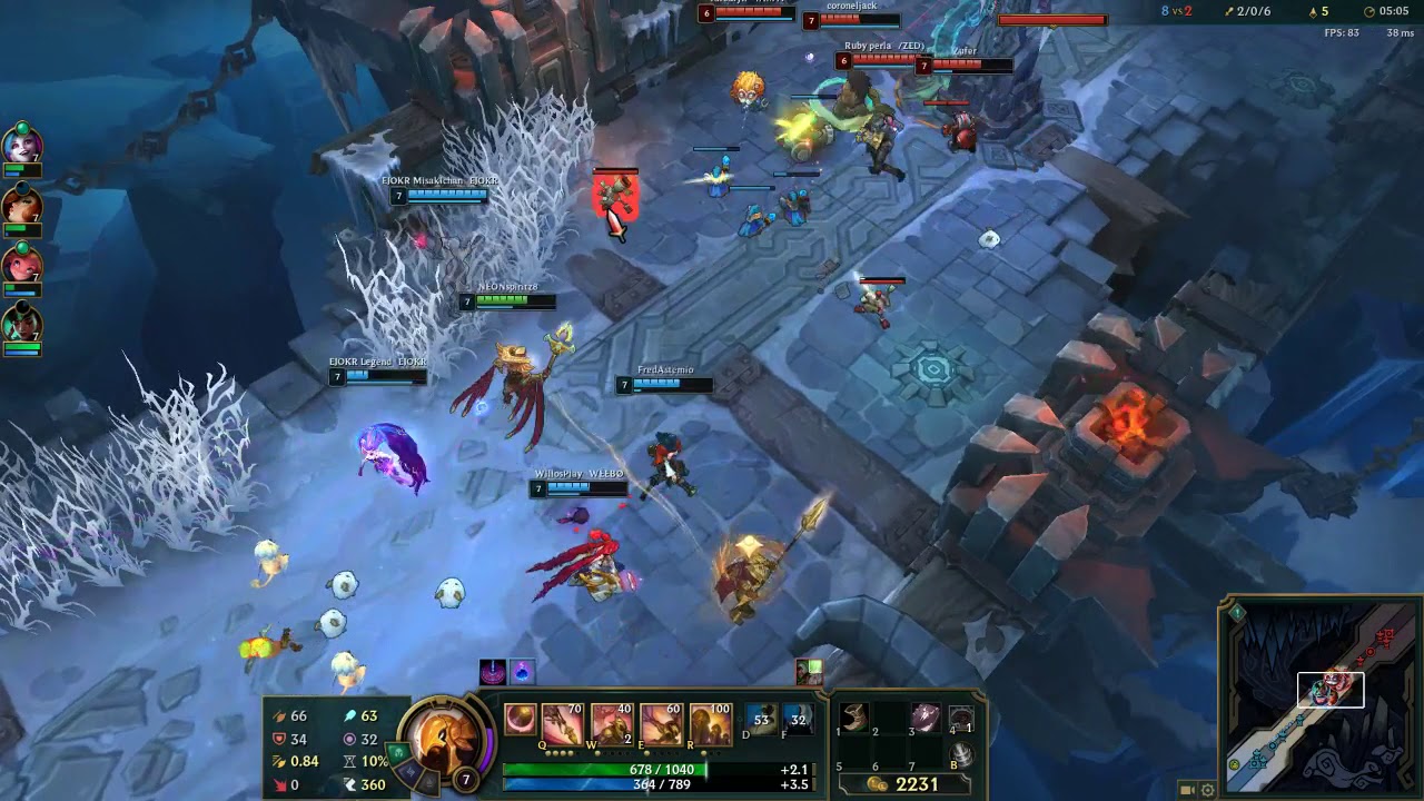 Azir ARAM Gameplay (LOL) League of Legends - YouTube