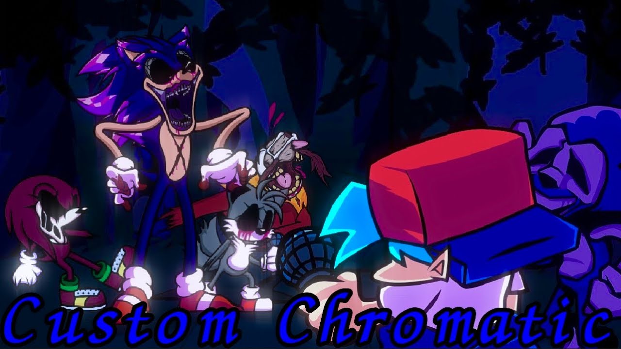 Four Way Fracture (But I Use Custom Chromatics) FNF Triple Trouble ...