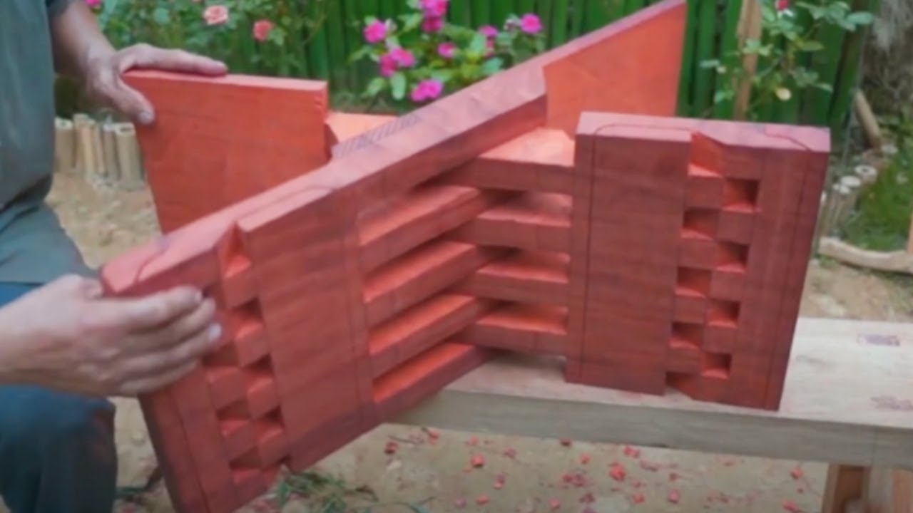 Genius Grandpa Builds Workbench Out of Broken Wood and It's Perfect ...